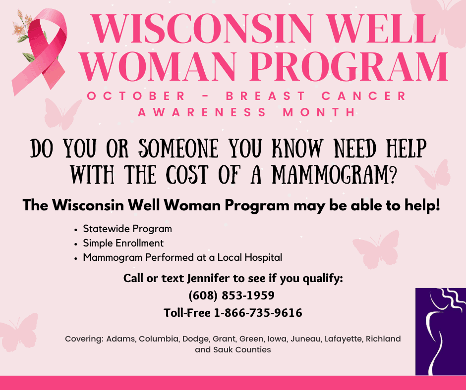 Wisconsin Well Woman Program | Aging and Disability Resource Center of ...