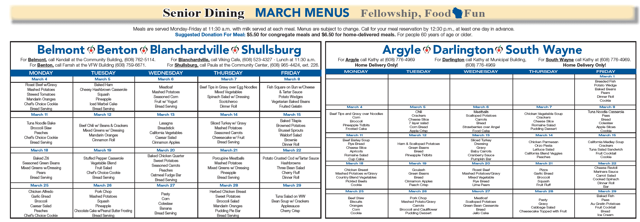 Seniors United for Nutrition, Inc. (SUN) Program | Aging and Disability ...